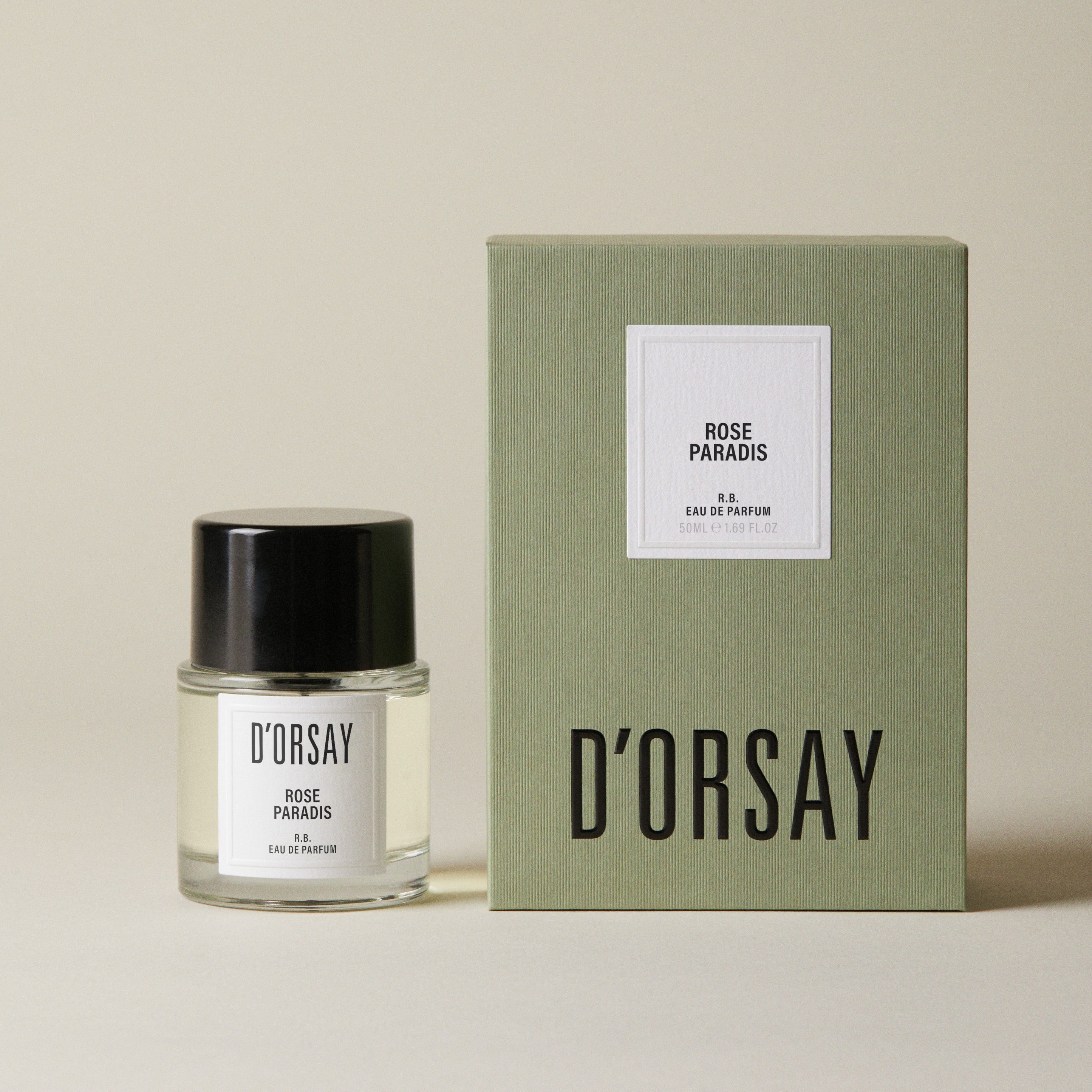 Eau de Parfum ROSE PARADIS. R.B. | Unisex Floral Fragrance – Maison D'ORSAY
